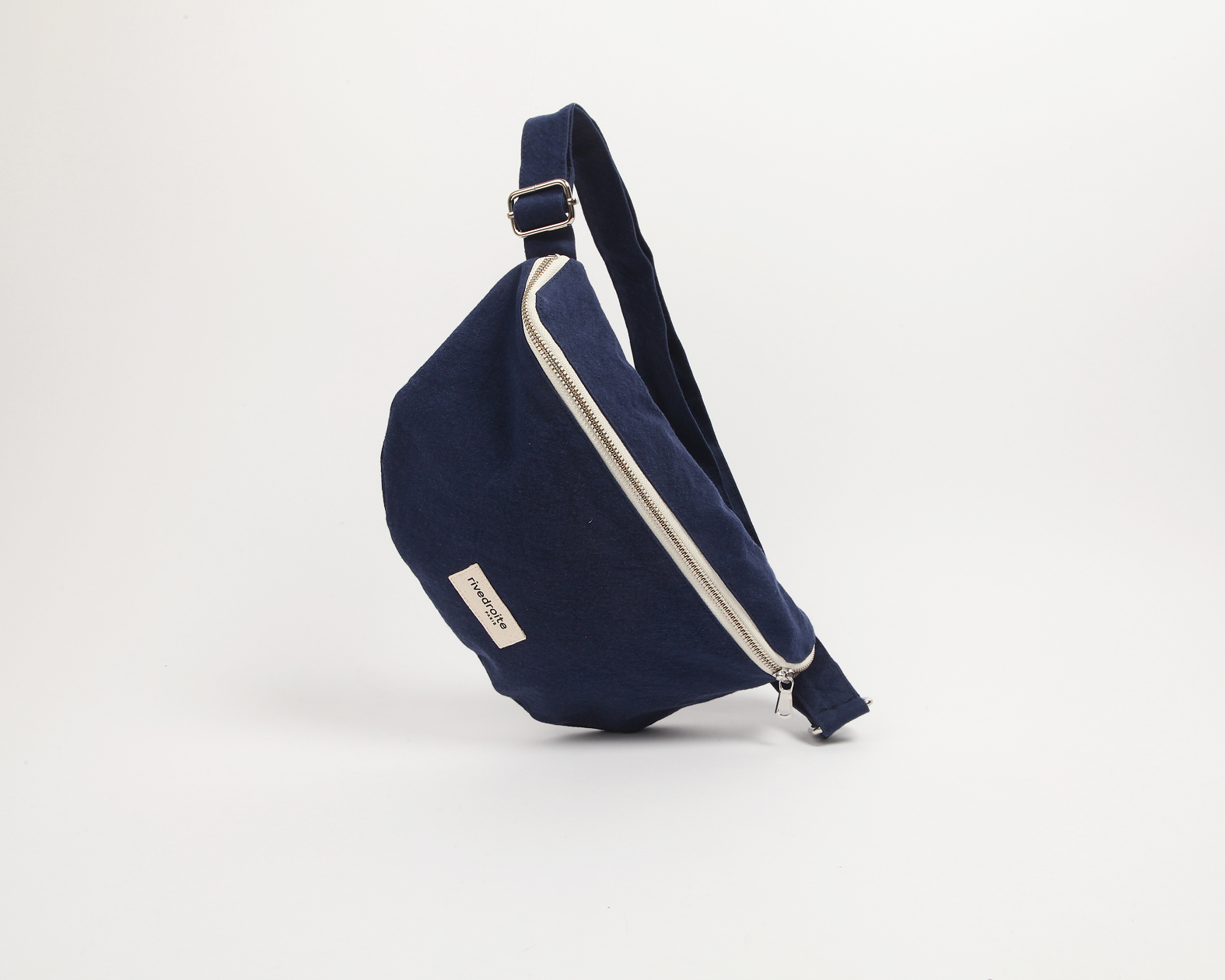 Banane Custine Midnight blue en coton recyclé Rive droite